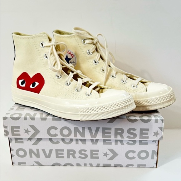 Converse | Shoes | Comme Des Garons Play X Converse Chuck Taylor Hidden ...